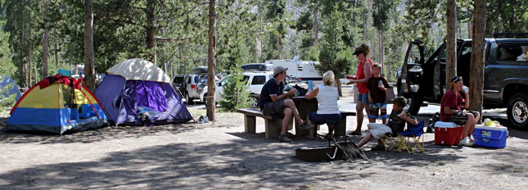 Camping in Yellowstone - Yellowstone National Park